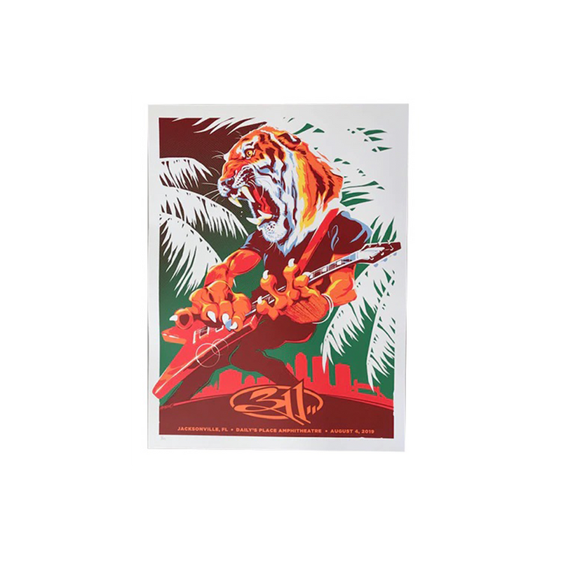 2019 - Jacksonville, FL (8/4) Poster - Regular - 311 Official Store