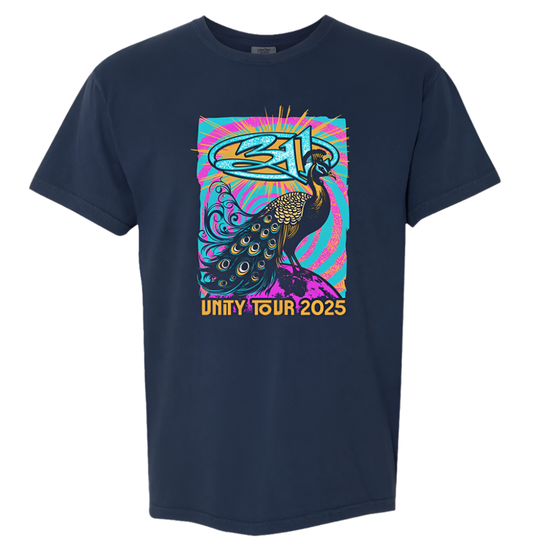 Unity Tour 2025 Peacock T-Shirt - 311 Official Store
